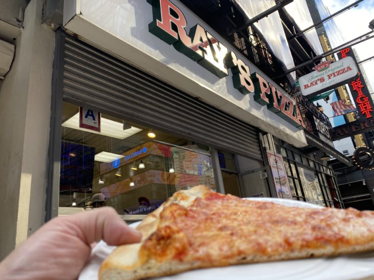 Famous Original Ray’s Pizza Review - Times Square ...